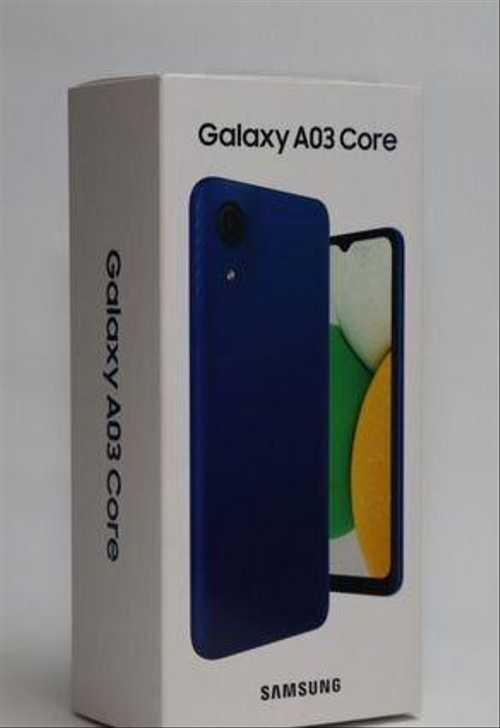 Коробка от Samsung Galaxy A03 core