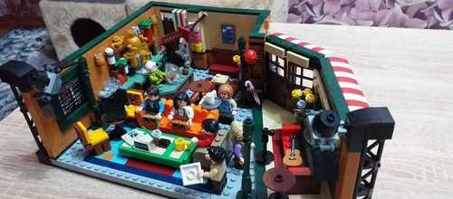 Lego друзья friends central perk