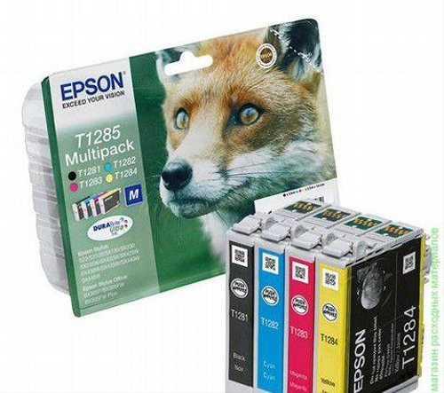 Набор картриджей Epson T1285 (M) (C13T12854010)