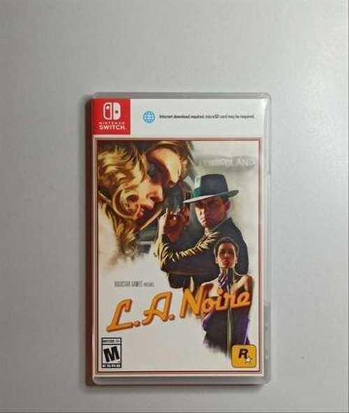 L.A. Noire Nintendo Switch