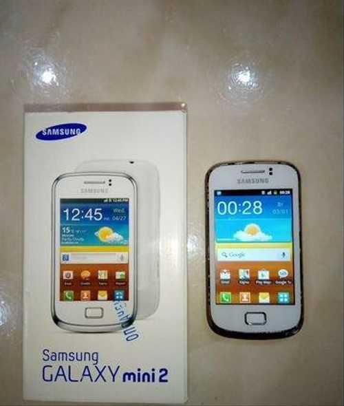 Смартфон SAMSUNG Galaxy mini 2 (GT-S6500D) б/у