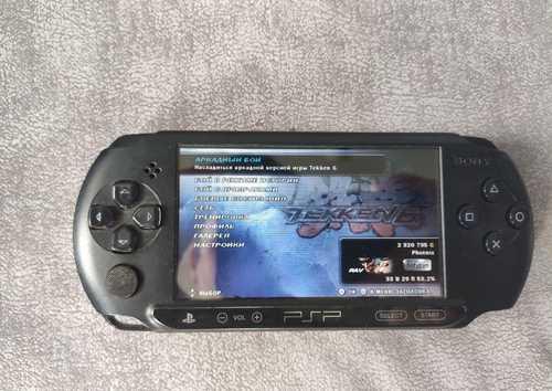 Sony PSP E1008 / 4GB / б/у / прошитая