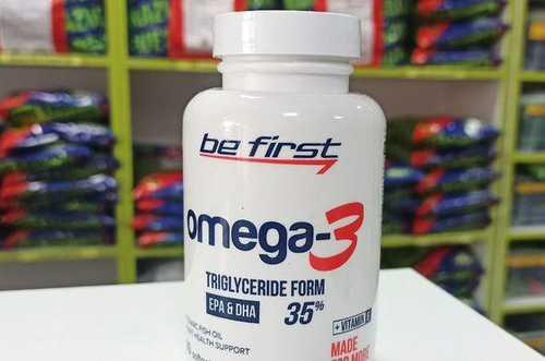 Омега-3+Vitamin E 90 капсул BeFirst