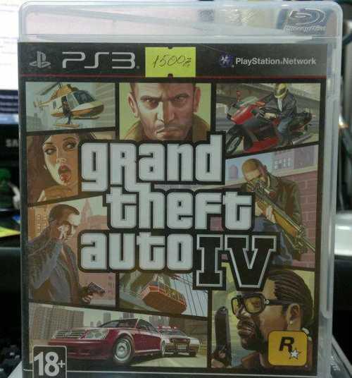 4 игры для Sony PS3 (GTA4)