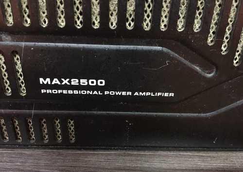 Усилитель мощности phonic max2500