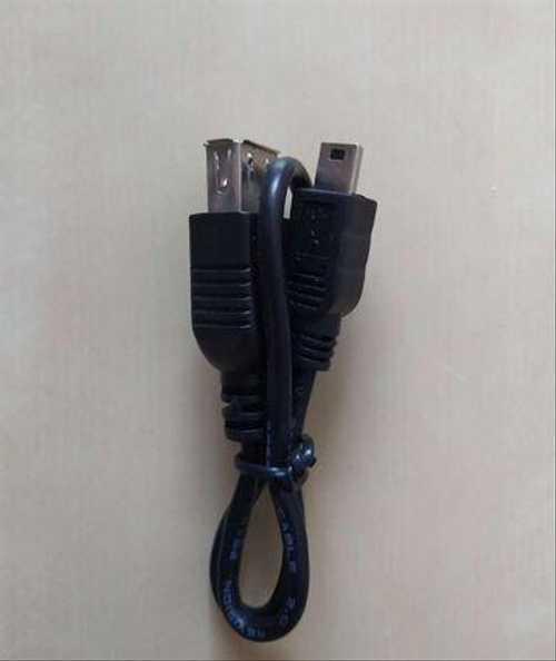 Кабель OTG mini USB