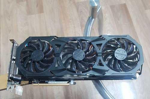 Видеокарта GTX970 gigabyte GV-N970G1 gaming-4GD