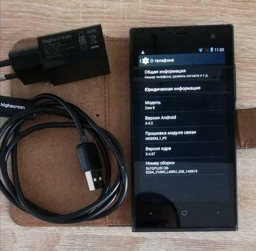 Смартфон Highscreen Zera S rev. S
