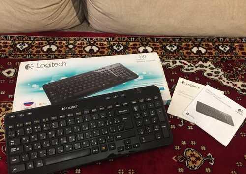 Беспроводная клавиатура Logitech K360