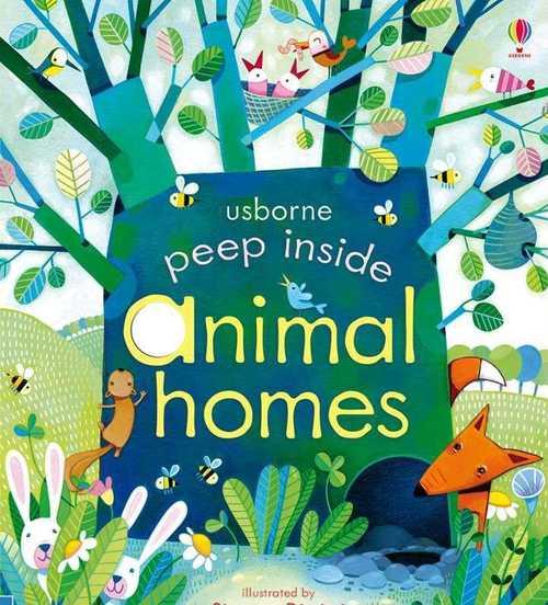 Книги на английском с окошками peep inside usborne