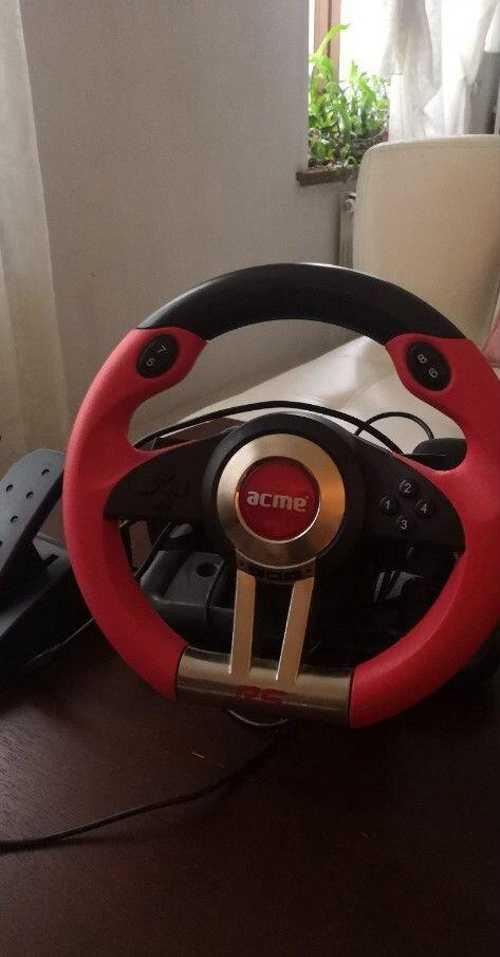Руль для пк acme Racing wheel RS | Festima.Ru – частные объявления