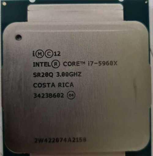 I7-5960x - 2011-3 - 8 ядер 16 потоков