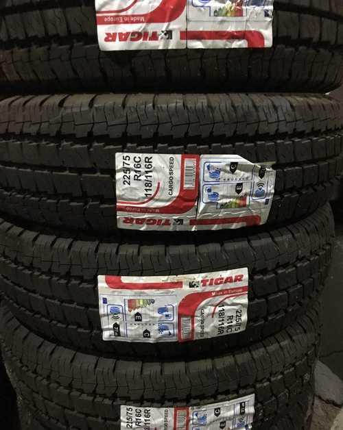 Новая летняя резина Tigar CargoSpeed 225/75/R16 11