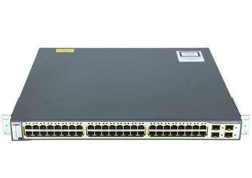 Коммутатор Cisco Catalyst WS-C3750G-48TS