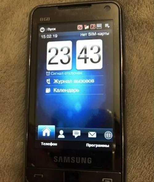 Samsung sgh-i900 полностью исправен