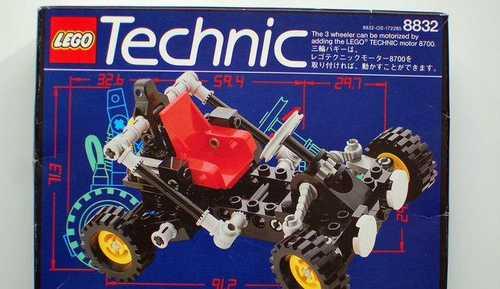 Lego Technic 8832 Roadster (1988 год, нетронутый)