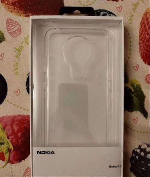 Чехол Nokia 5.3 - новый, не распакованный