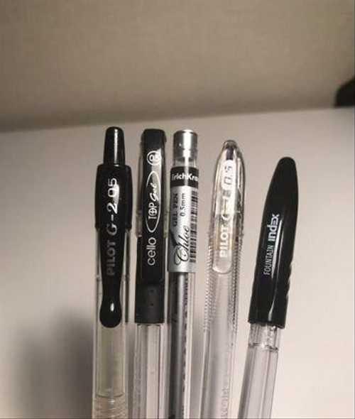 Ручки гелевые без стержня