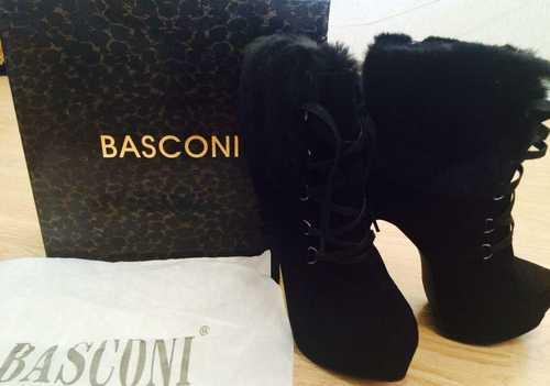 Продам новые зимние ботинки Basconi