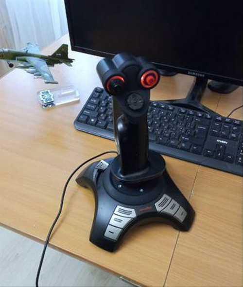 Джойстик Speedlink Phantom Hawk Flightstick черный