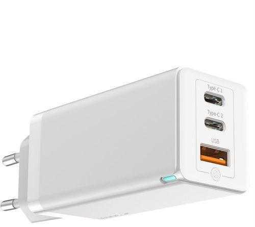 Сетевой адаптер для компьтера Baseus GaN 65W White