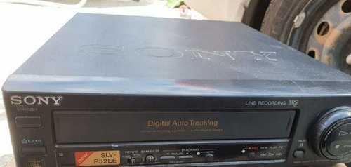 Sony кассетный видеомагнитофон slv-p52