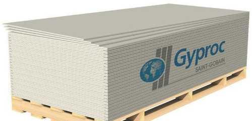Гипсокартон gyproc Лайт 2500x1200x9.5