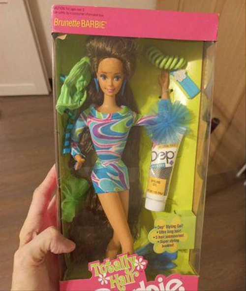 Barbie totally hair brunette Барби тоталли