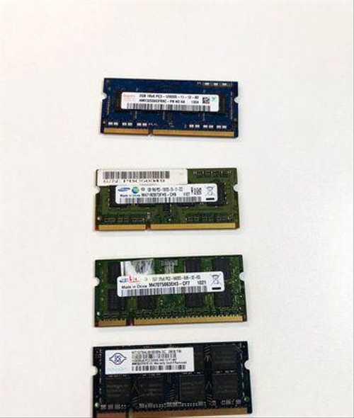 Озу DDR2 / DDR3