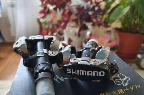 Контактные педали shimano PD-M520