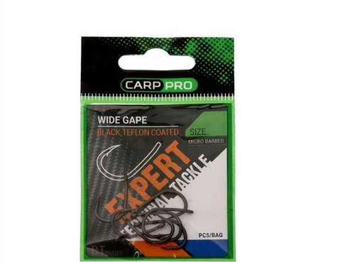 Крючок carp PRO Black Teflon Wide Gape №2 7шт