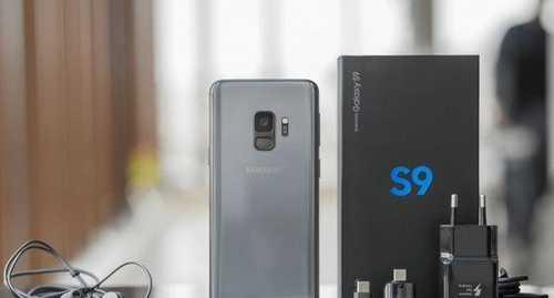 SAMSUNG Galaxy S9 Plus 256gb Titanium Gray