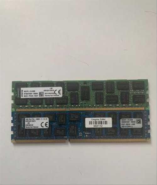 Оперативная память Kingson DDR3 16GB PC3-12800 160