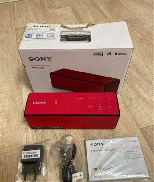 Sony SRS-X33 новая