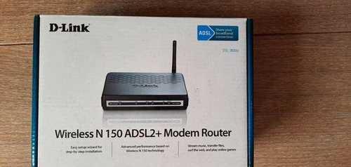 Wifi роутер D-Link Wireless N150 adsl2+ Модем