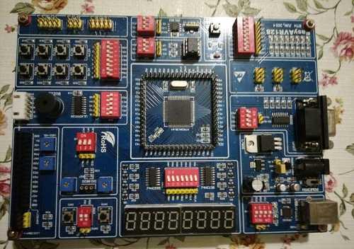 Отладочная плата ATmega128