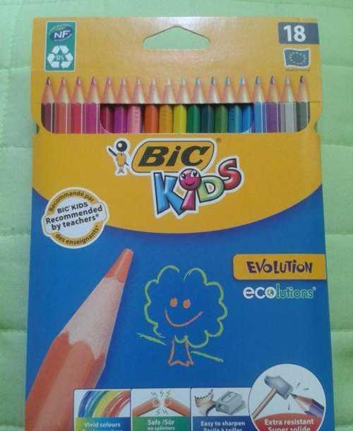 Карандаши цветные BIC kids