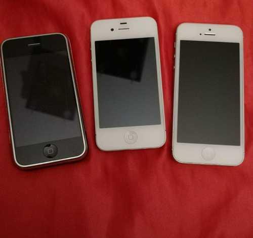 iPhone 2G, 4S, 5