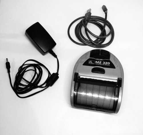 Мобильный принтер Zebra MZ 320 Bluetooth б/у