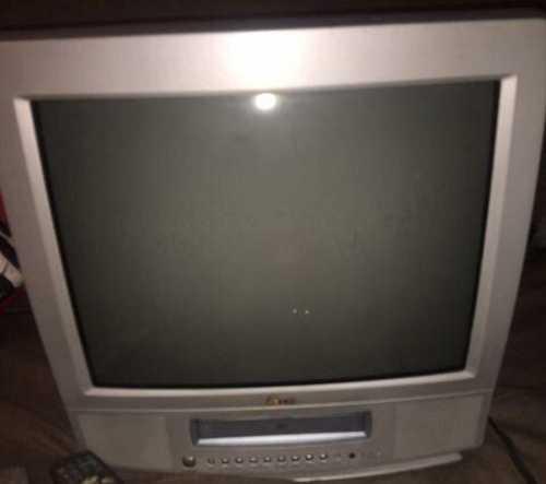 Телевизор бу lg kf-21p30,видеопроигрыватель