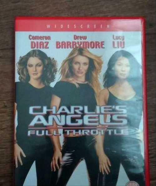 DVD диски ангелы чарли на англиском языке, лицензи