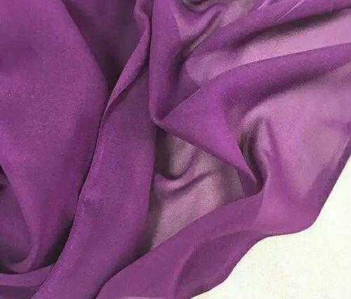Ткань шифон лёгкая фиолетовая