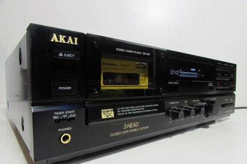 Akai GX-65 Трехголовая кассетная дека Japan