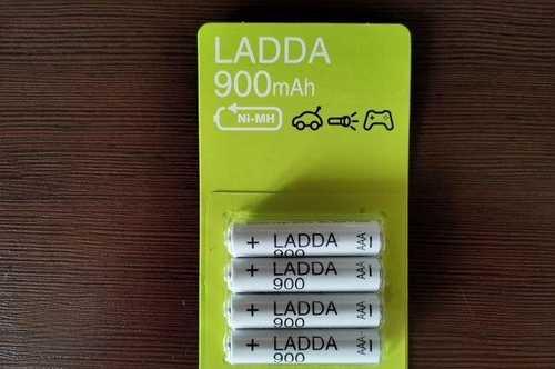 Аккумуляторы IKEA Ladda AAA
