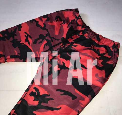 Red Military Pants