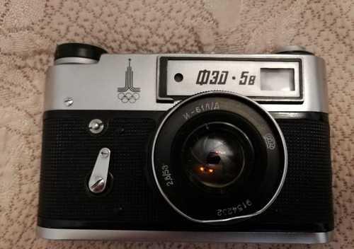 Плёночный фотоаппарат фзд 5в