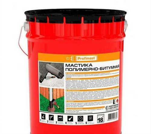 Мастика полимерно-битумная Profimaster 18 кг
