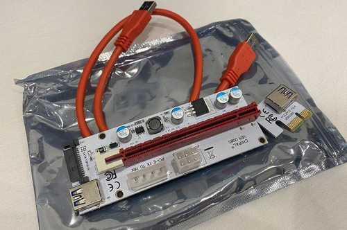 Новые райзеры molex, SATA, 6 pin. Универсальные