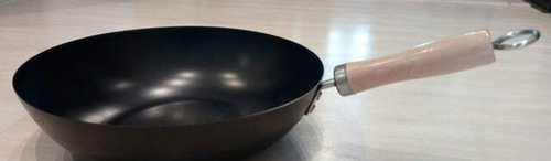 Сковорода Вок 30 см (деревянная ручка)