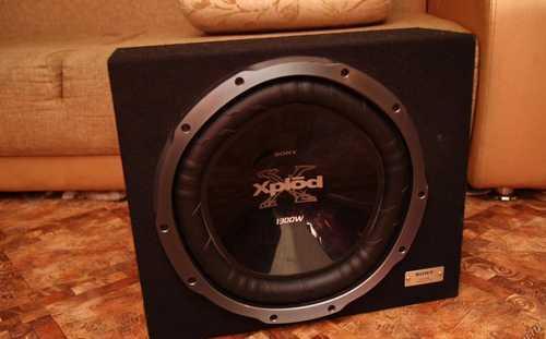 Sony xplod 1300w короб